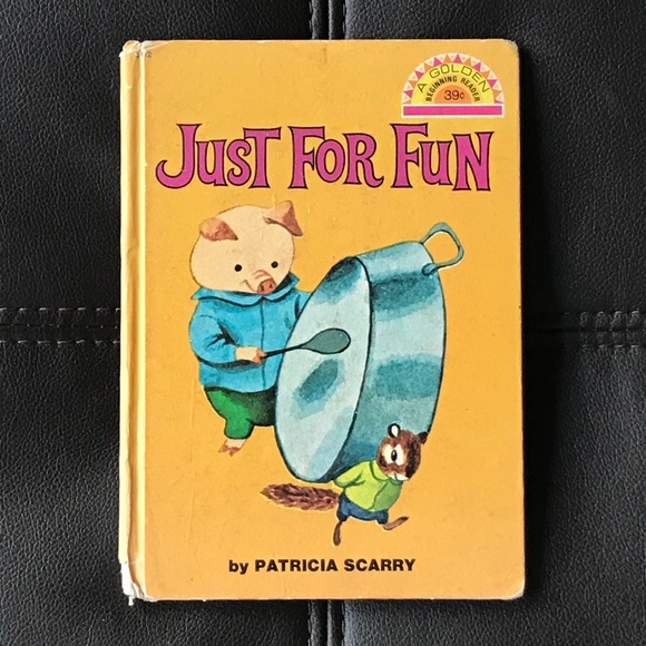 Other | Rare Vintage Just For Fun Patricia Scarry Childrens Picture ...